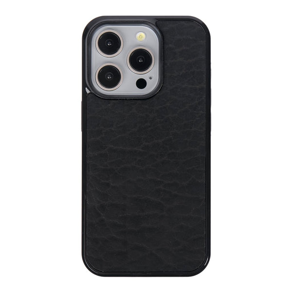 Oberon Design Genuine Leather iPhone Case, Hand-Crafted, Bison