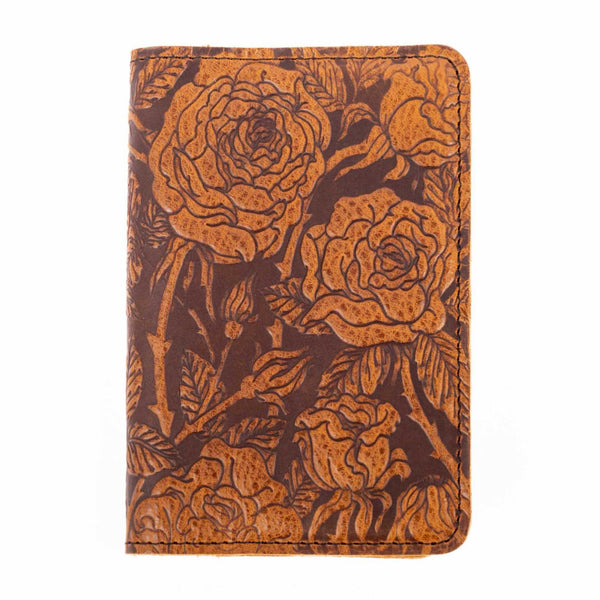 Wild Rose Pocket Notebook Cover, Adventure - Oberon Design