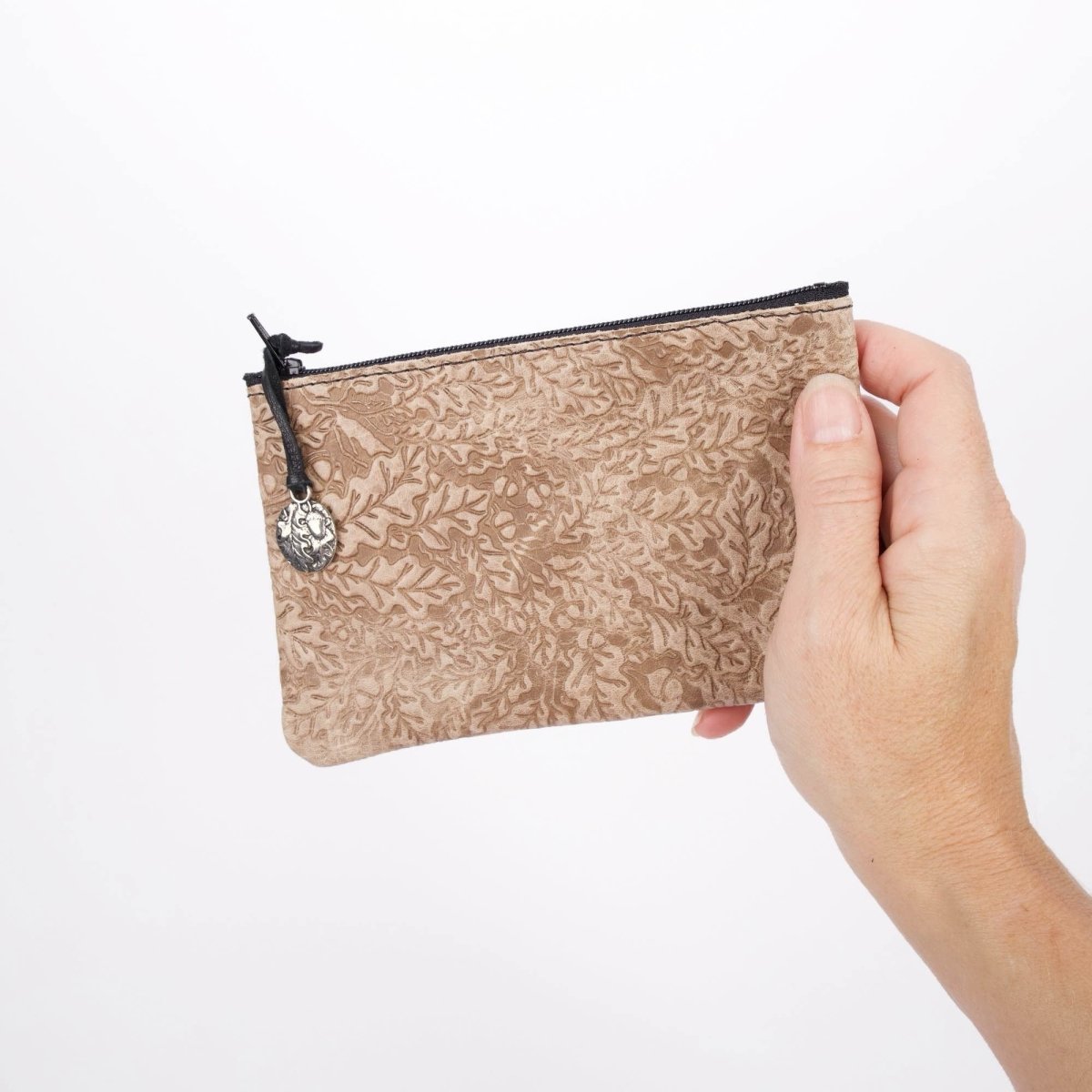 Leather Zip Pouches & Coin Purses with Zipper - Oberon Design