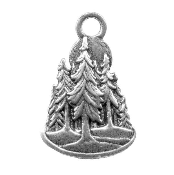 Oberon Design Britannia Metal Jewelry Charm, Forest